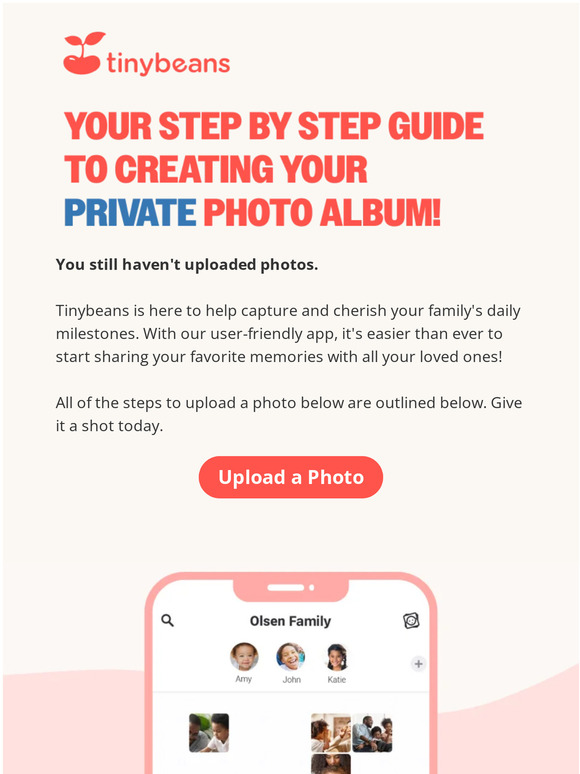 Tinybeans: How to Create Your Private Photo Album | Milled