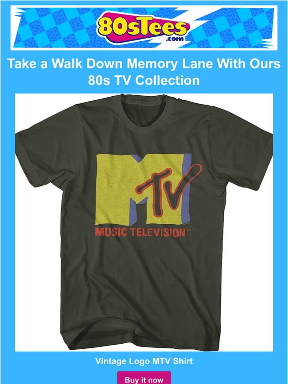 80sTees: Step Back in Time with Our 80s TV Shirts | Milled