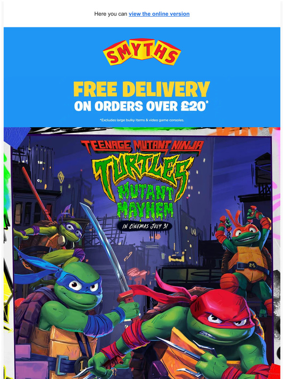 Smyths Toys: Experience turtle power with new Teenage Mutant Ninja ...