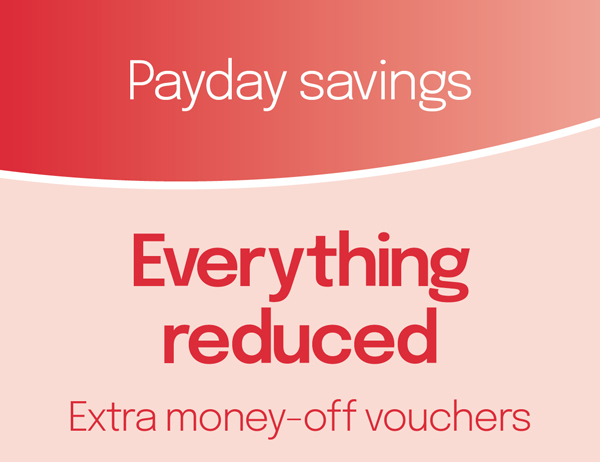 ScS: Payday savings | Everything reduced starts today! | Milled
