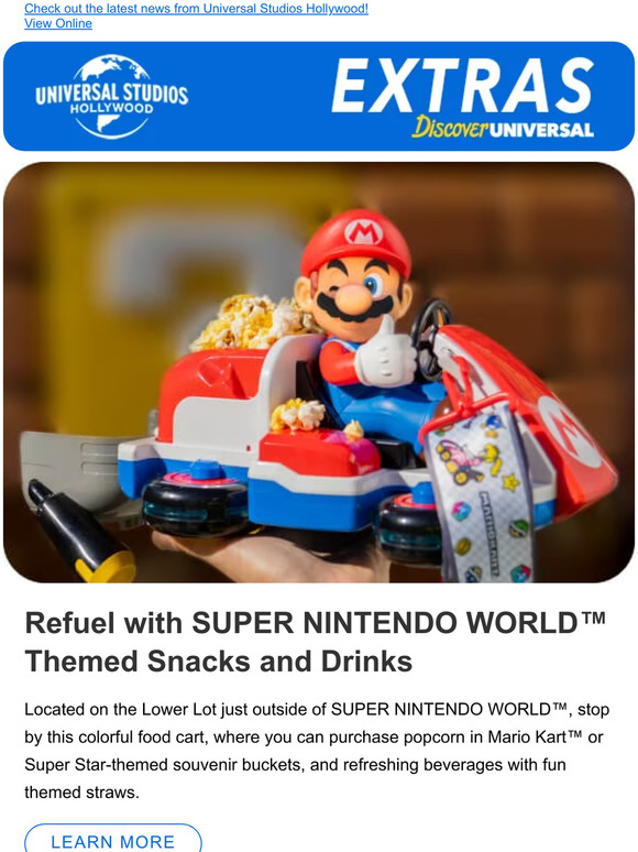 Universal Studios Hollywood: Explore Universal Extras | Milled