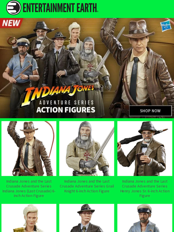 EntertainmentEarth.com: New Indiana Jones Figs - Adventure Awaits You ...