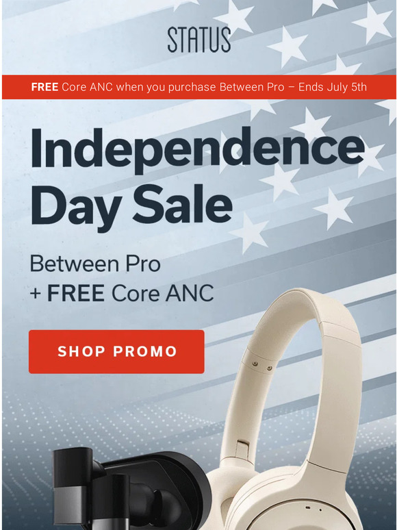 Status Audio: FREE Core ANC when you purchase Between Pro | Milled