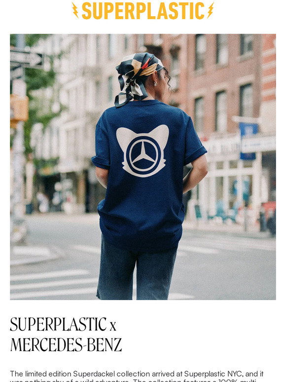 Superplastic: ⚡️ Superplastic x Mercedes-Benz ⚡️ | Milled