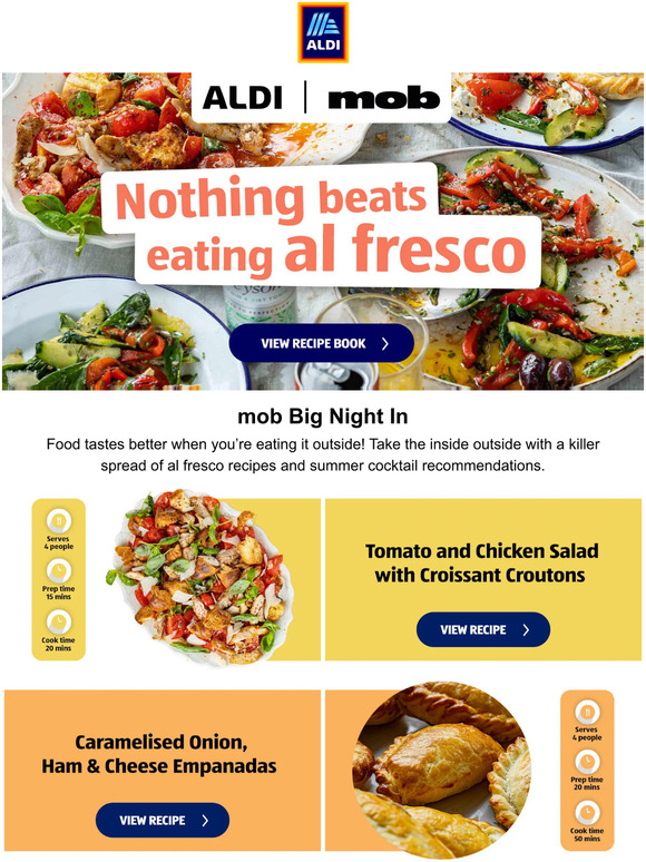 Aldi: An exclusive look at the new mob recipe book inside! | Milled