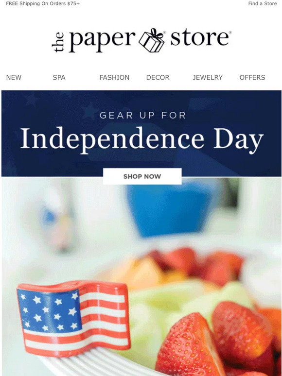 The Paper Store: Gear Up for Independence Day 🌭 | Milled