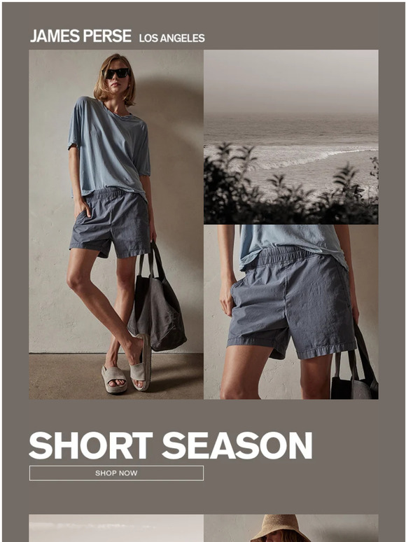 James Perse: Short Season | Milled