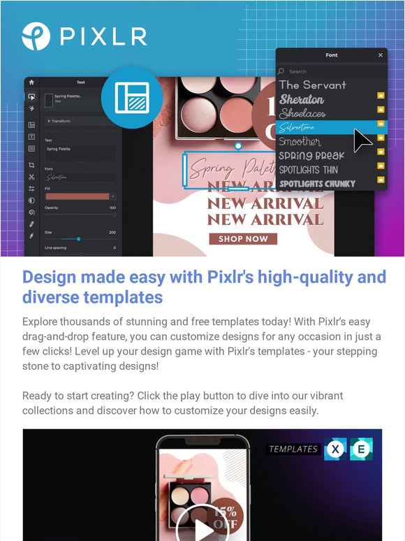 Pixlr: Discover Pixlr's amazing template collections now | Milled