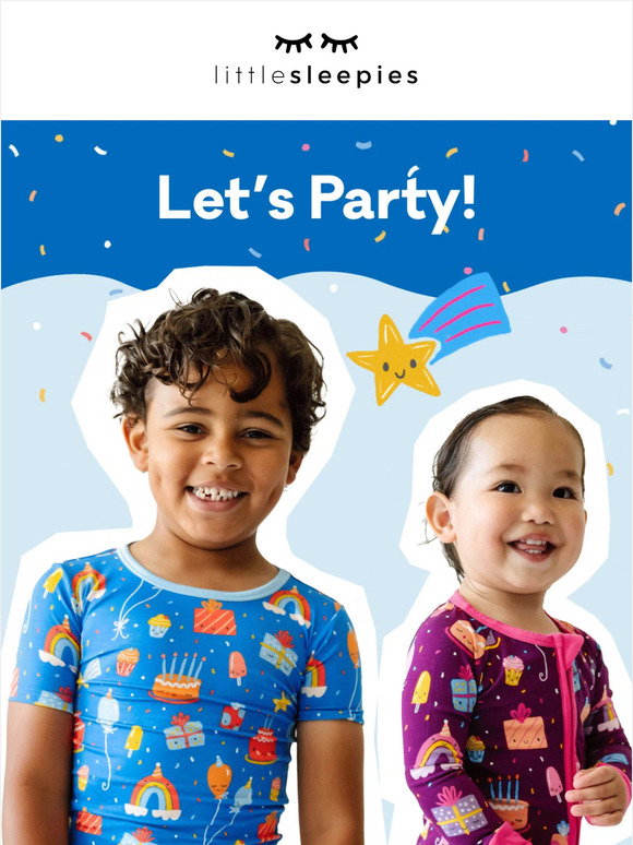 Little Sleepies: It’s Time to Celebrate With a NEW Birthday Print 🎂🎈 ...