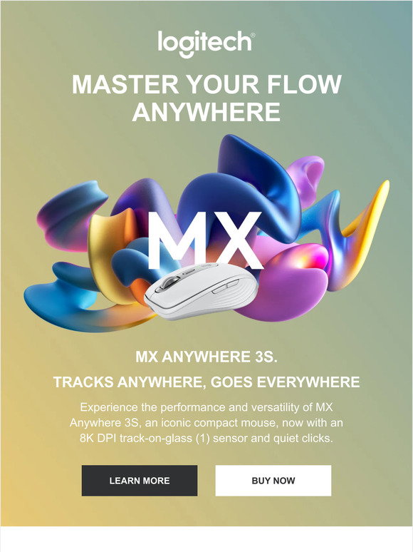 Logitech: Introducing the all NEW MX Anywhere 3S mouse, tracks anywhere ...
