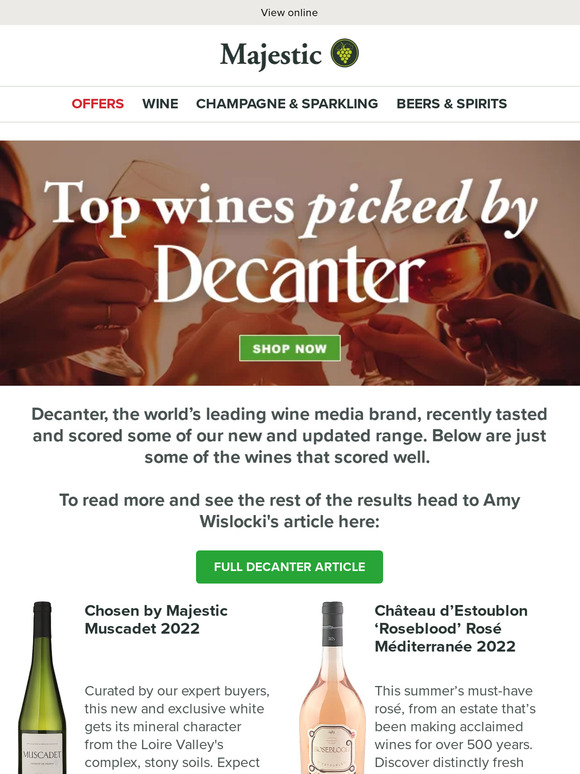 Majestic Wine: Discover how many Decanter points were awarded to our ...