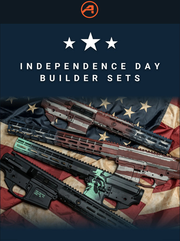 Aero Precision: Independence Day Builder Sets are AVAILABLE NOW! 🎆 | Milled
