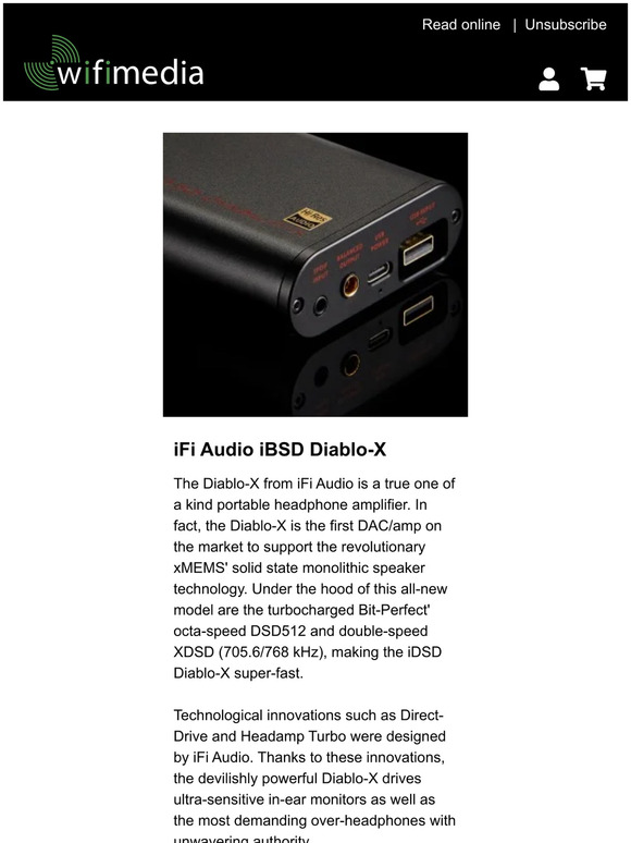 Wifimedia.eu: Meet the new iFi Audio Diablo-X | Milled