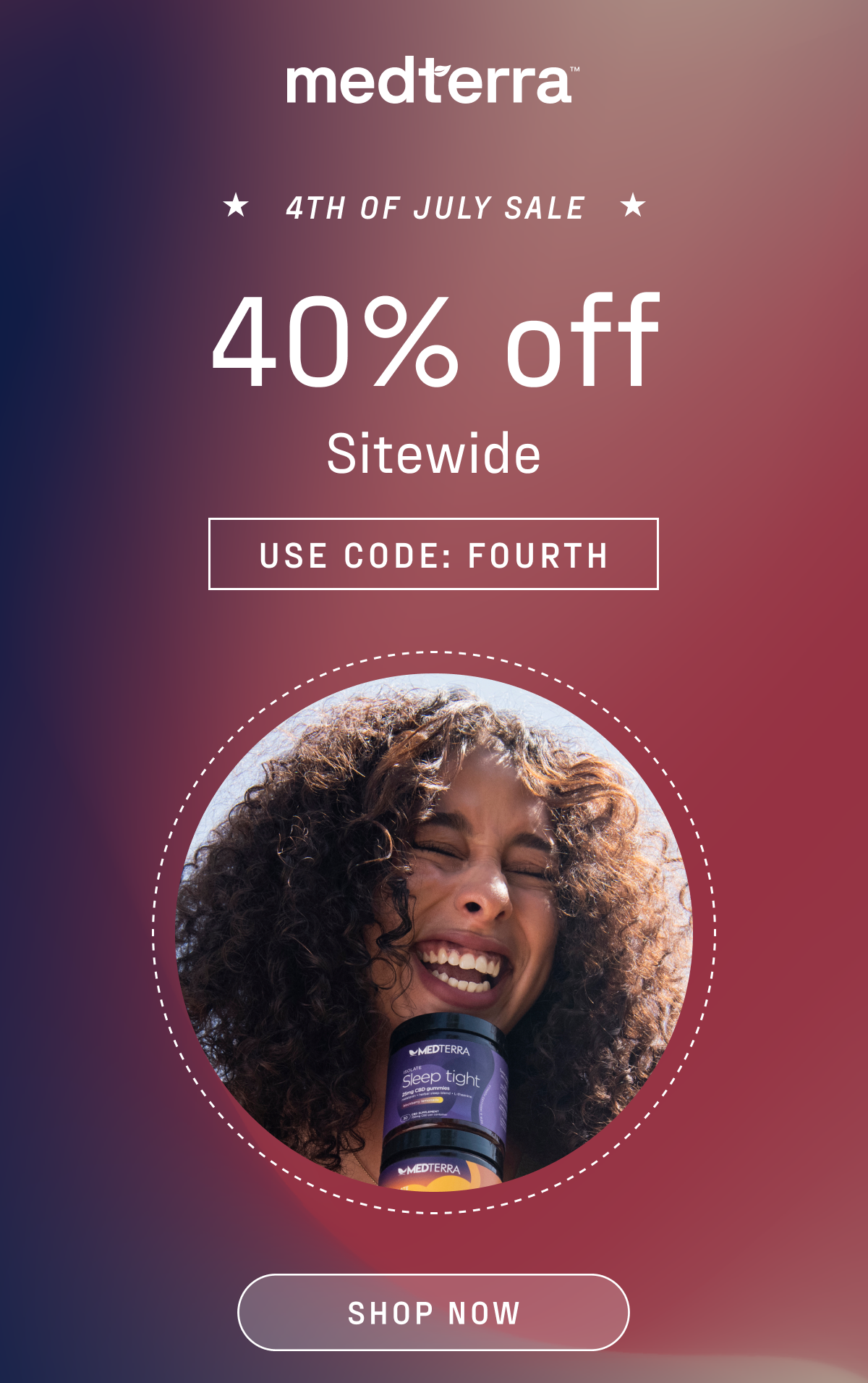 Medterra: The Big 4th Sale: 40% Off Sitewide! 🎇 | Milled