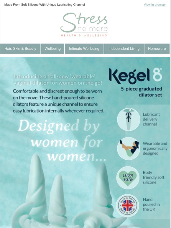 StressNoMore: Introducing the NEW 'Wearable' Kegel8® Vaginal Dilators ...