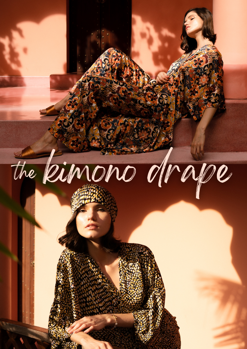 Traffic People: Introducing: The Kimono Drape👘 | Milled