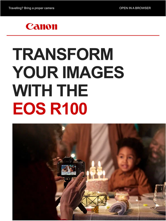 Canon: Introducing the EOS R100 | Milled