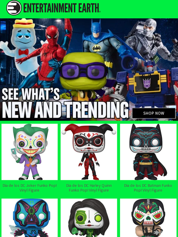 EntertainmentEarth.com: What's New and Trending? 🤔 Find Out Here! | Milled