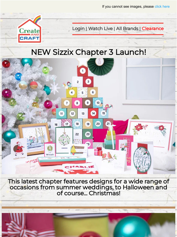 Create and Craft: —, here's your first look at Sizzix new Chapter 3 ...