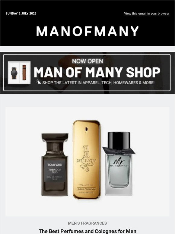 Man of Many: The Best Perfumes and Colognes for Men & more | Milled