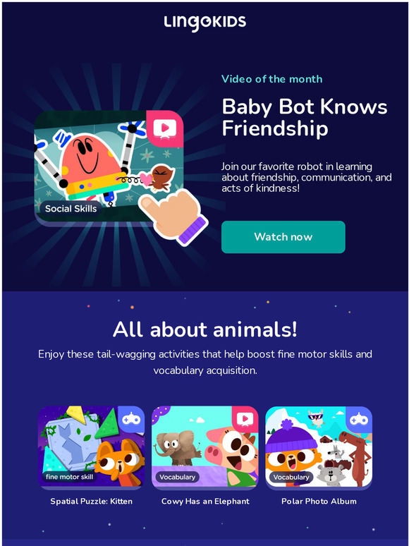 Lingokids: Activities to foster life skills 💕 | Milled