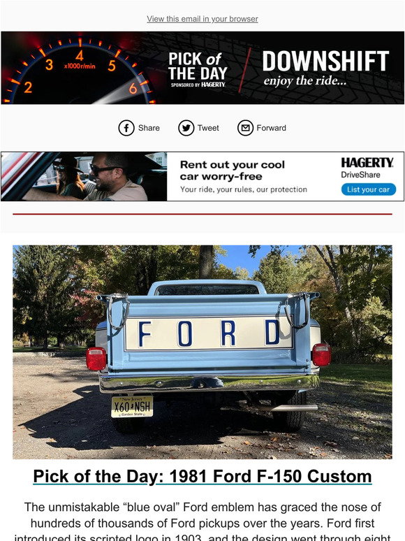 ClassicCars: Double Feature: 1981 Ford F-150 Custom Pick of the Day and ...