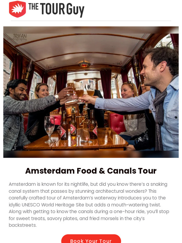 The Tour Guy: NEW TOUR ALERT: Amsterdam Food & Canals Tour | Milled
