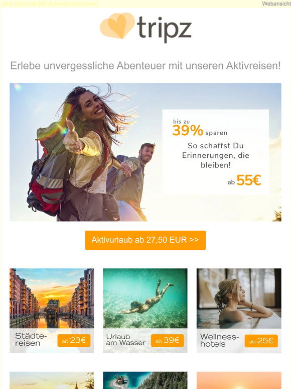 Tripz: Hier erwarten Dich unvergessliche Abenteuer!👀 | Milled