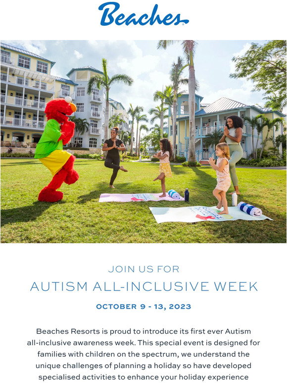 Beaches: Join Us For Autism All-Inclusive Week | Milled