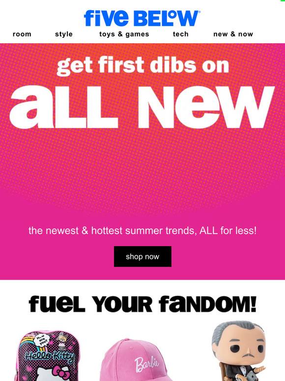 Five Below: these trends JUST dropped 👀 | Milled