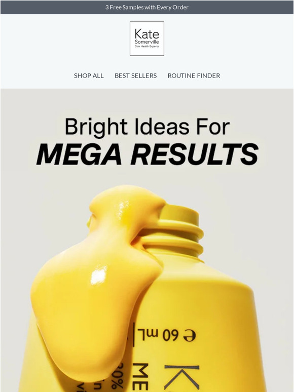 Kate Somerville: MEGA-C is Back In Stock! | Milled