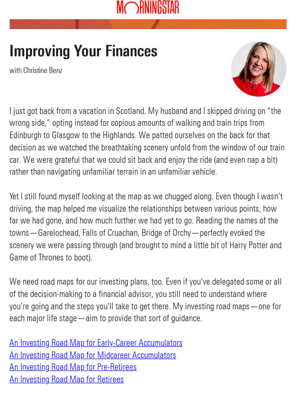 Morningstar: Investing Road Maps | Milled