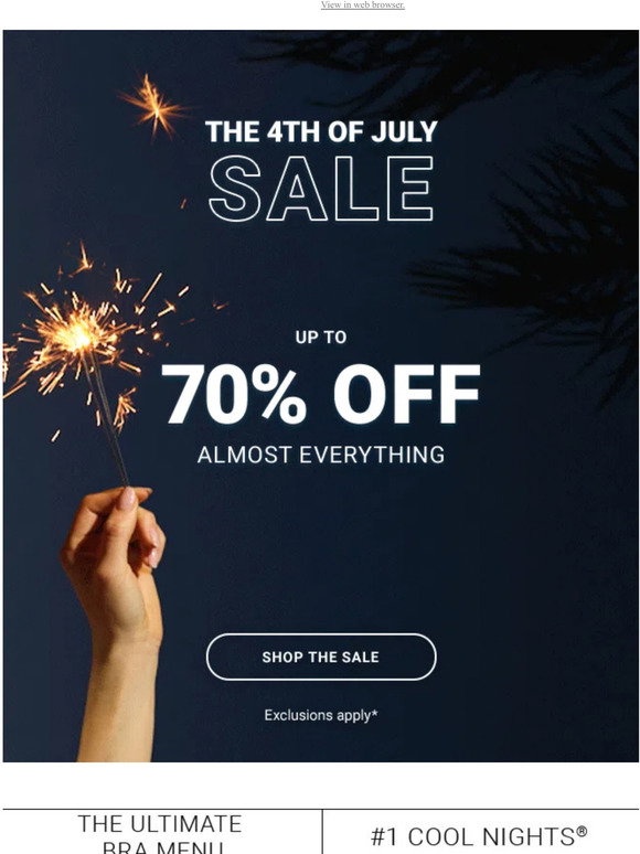 Soma: Red, white + blue, styles are on sale for you! | Milled