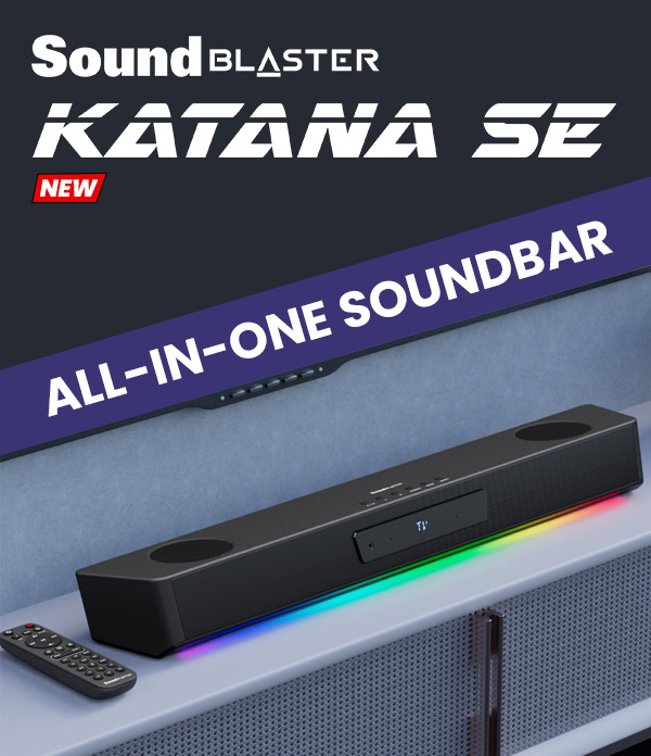 Creative: [NEW LAUNCH] Sound Blaster Katana SE — Elevate your audio ...