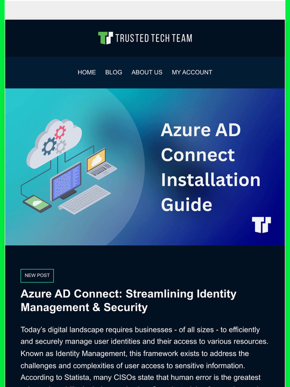 Trusted Tech Team: Azure AD Connect: Streamlining Identity Management ...