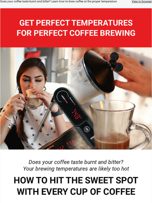 ThermoPro: Love Coffee? Make the Perfect Cup with a Thermometer🌡️ | Milled