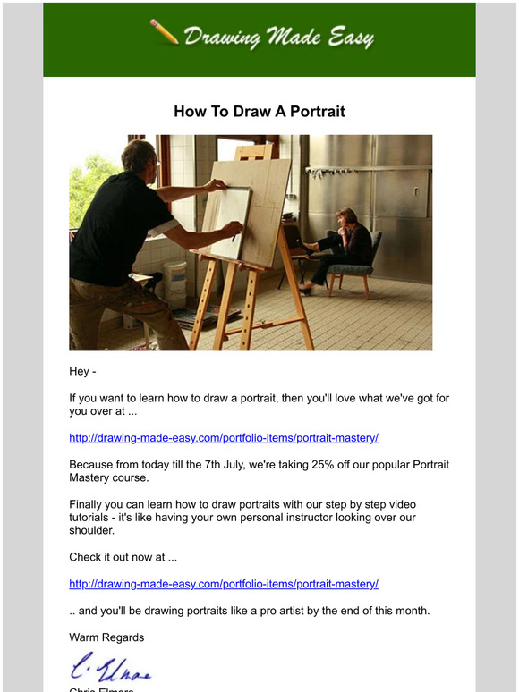 Drawing Made Easy: — - how to draw a Portrait | Milled