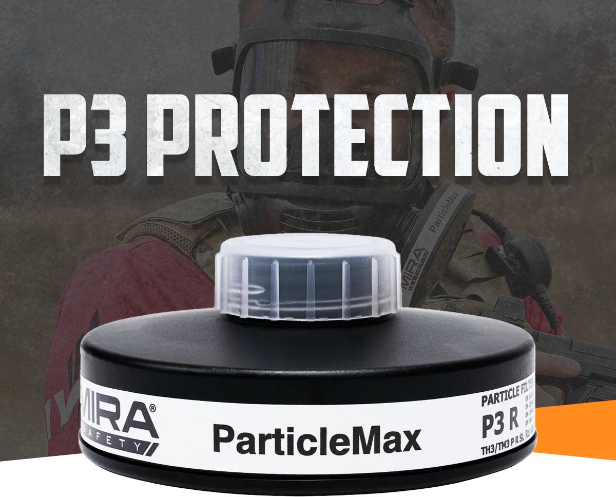 MIRA Safety: 25% off P3 Gas Mask Filters! | Milled