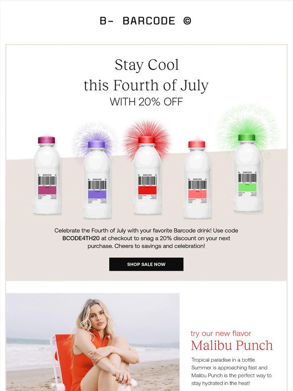 Barcode: Fourth of July Savings! 🇺🇸 | Milled