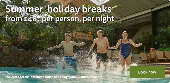 Center Parcs: Summer holiday breaks from £48* per person, per night ...
