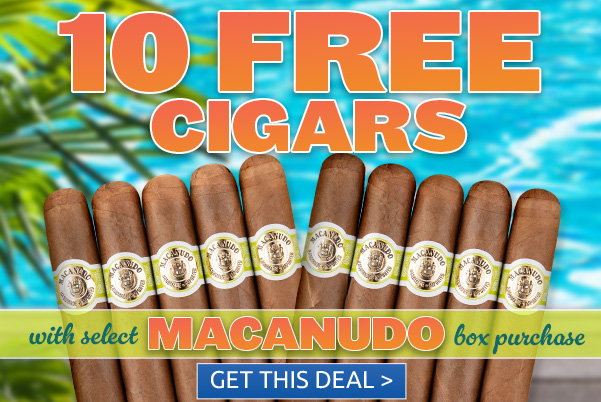 Best Cigar Prices: 🔟 10 Free Cigars with Select Macanudo Boxes | Milled