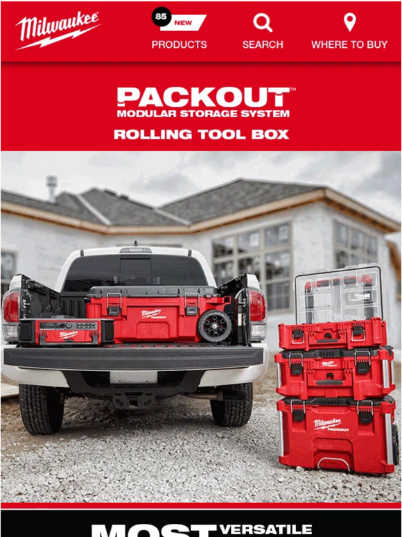 Milwaukee Tool: 9" All-Terrain Wheels | Milled