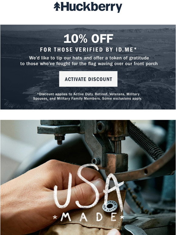 Huckberry: The Made In USA Shop | Milled