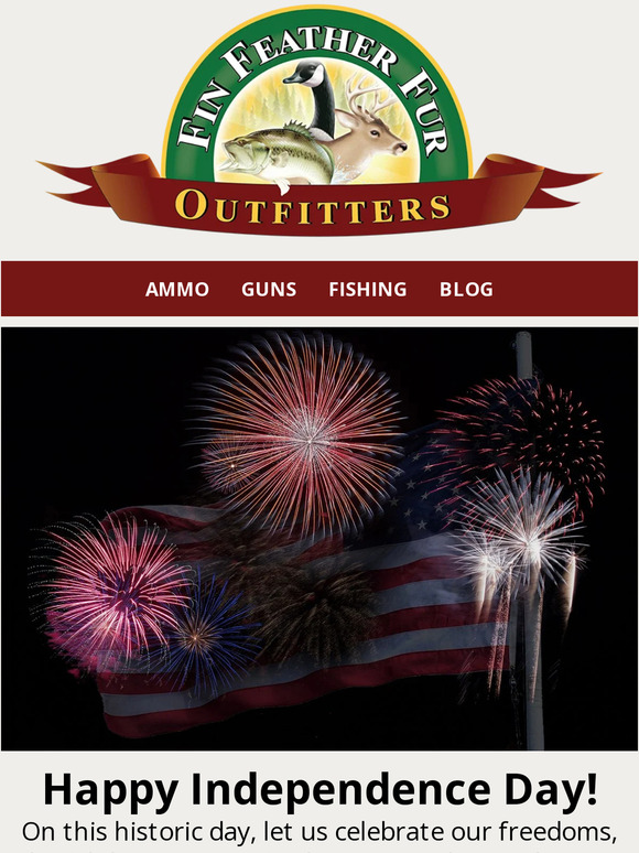 Fin Feather Fur Outfitters: Happy July 4th! | Milled