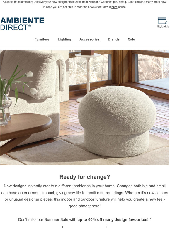 AmbienteDirect: New designs and colours for your home! | Milled