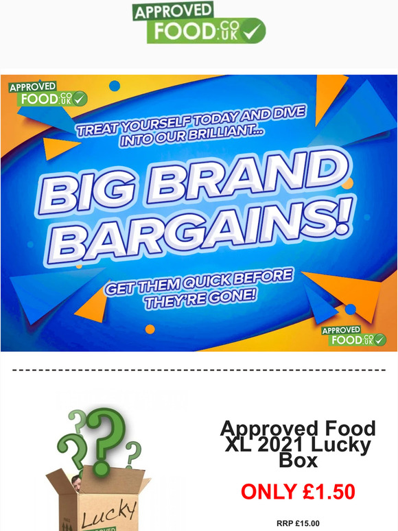 Approved Food: The XL LUCKY BOX is back! 😍 | Milled