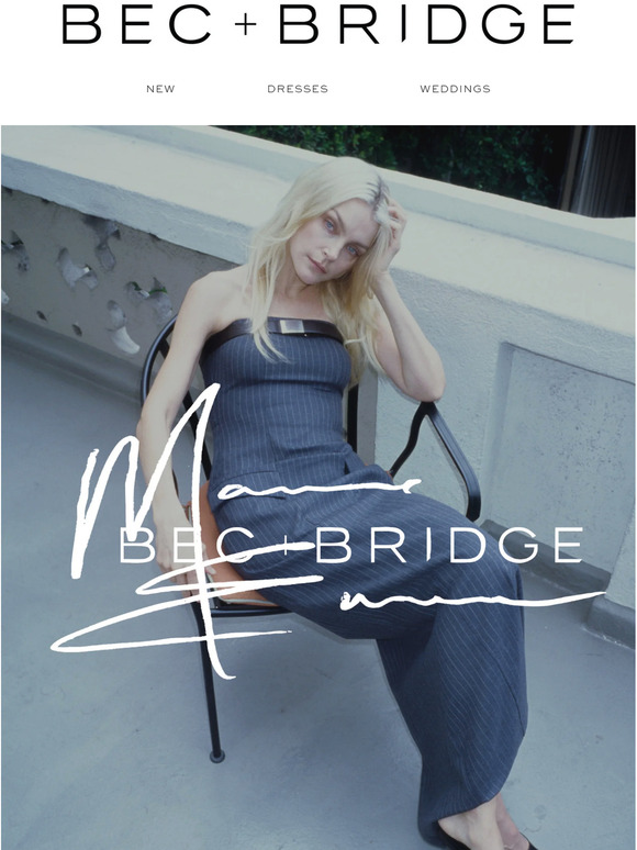 Bec and Bridge: INTRODUCING: BEC + BRIDGE X MARC ERAM | Milled