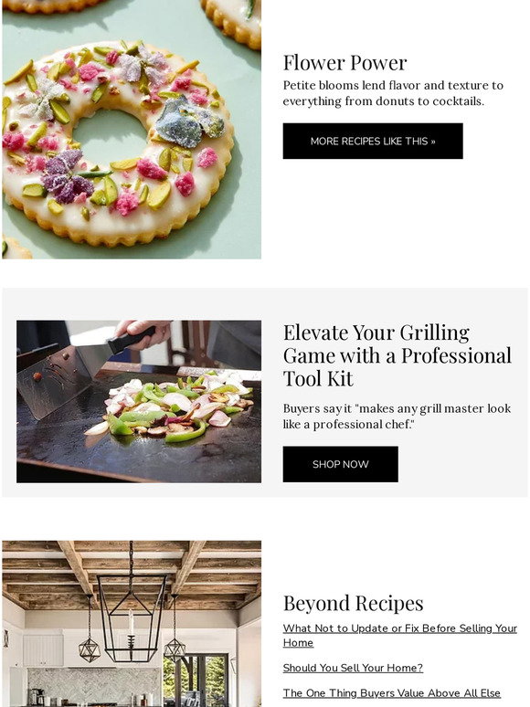 Martha Stewart: 20 Edible Flower Recipes That Are Colorful and ...