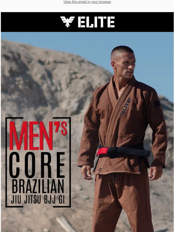 Elite Sports: Elite Sports Men's Core Brazilian Jiu-Jitsu BJJ Gis | Milled