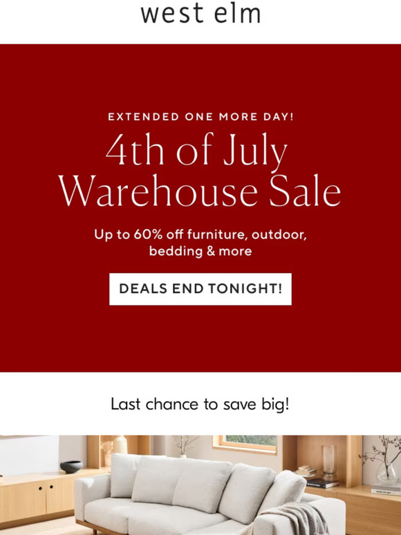 West Elm Email Newsletters: Shop Sales, Discounts, and Coupon Codes